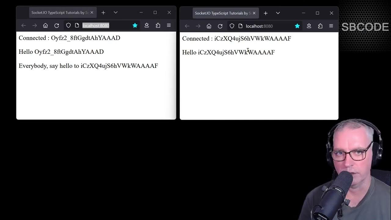 Server Socket Broadcast - YouTube