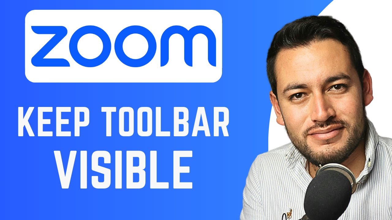 How To Keep Toolbar From Disappearing on Zoom | Keep Toolbar Visible | Zoom Tutorial - YouTube