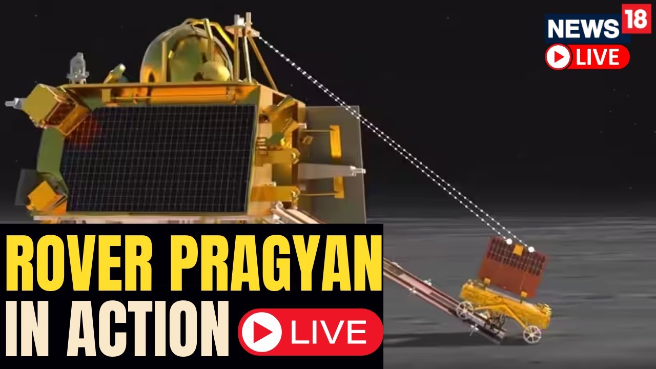 Chandrayaan 3 LIVE | Pragyan Rover Takes A Walk On Moon | Chandrayaan 3 ...