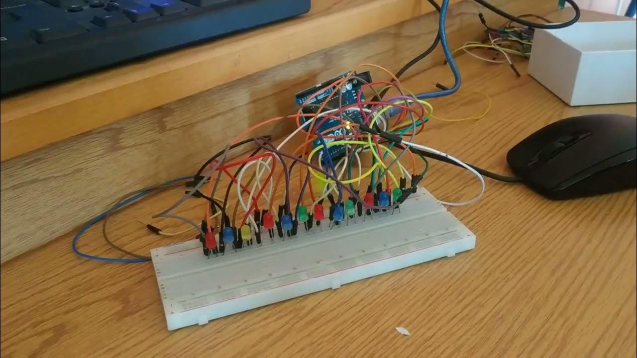 Light effects with arduino - jeux de lumière - YouTube