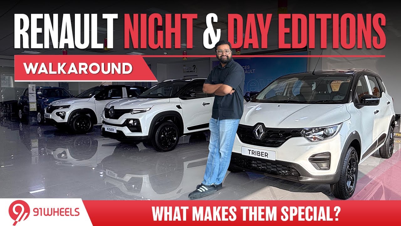 Renault Kwid, Triber, & Kiger Night & Day Edition || Walkaround || What ...