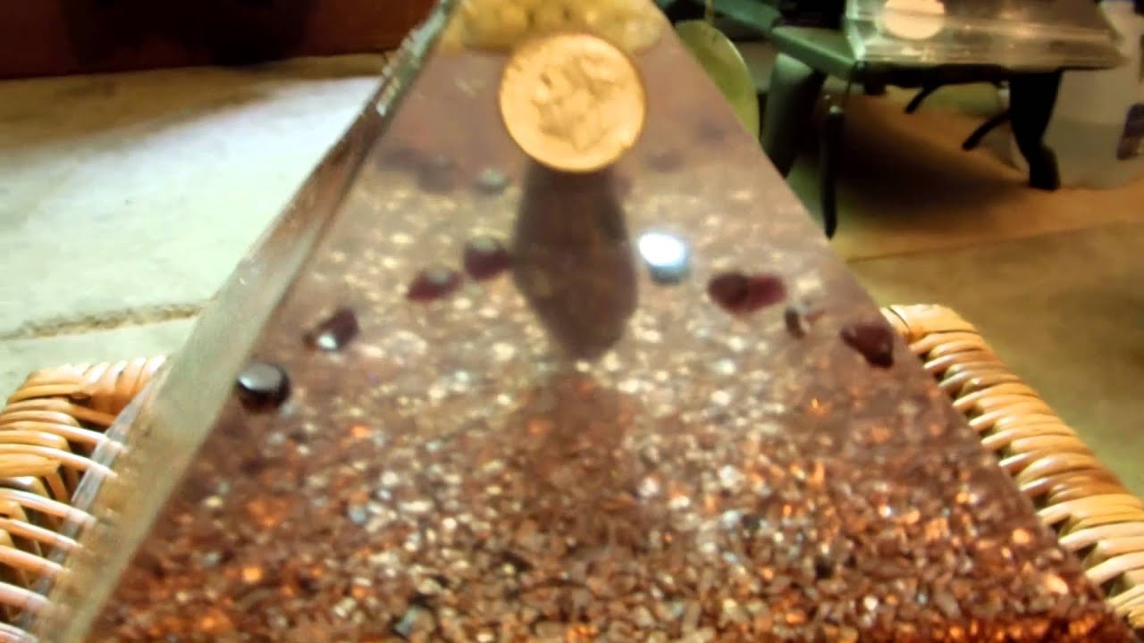 My largest orgone pyramid ever made (A custom made order for a customer ...