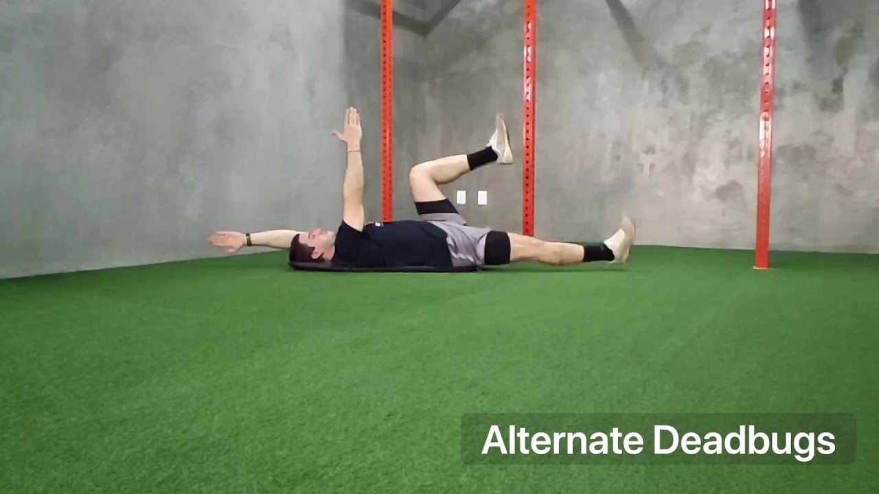 Alternate Deadbugs - YouTube