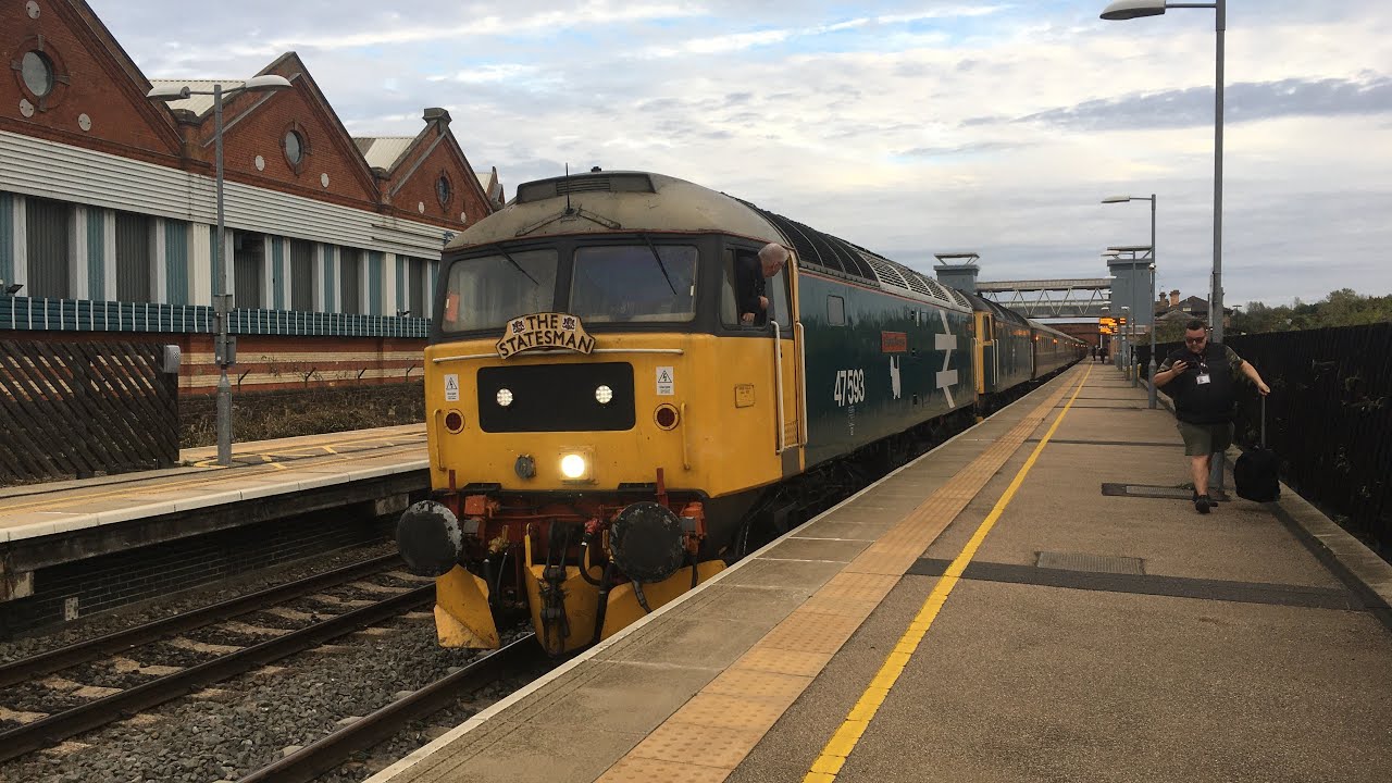 47593 “Galloway princess”, 47614 and 180111 - YouTube