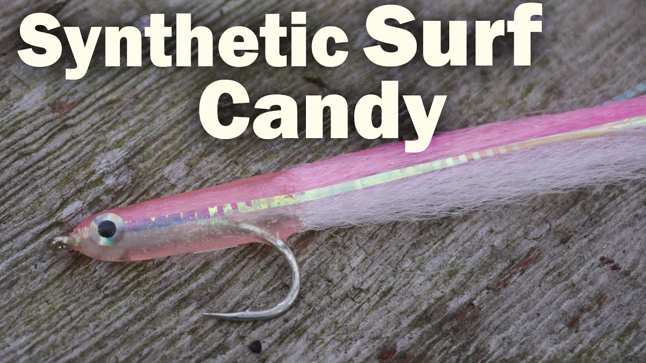 Tying a Synthetic Surf Candy - False Albacore and Striped Bass Fly ...