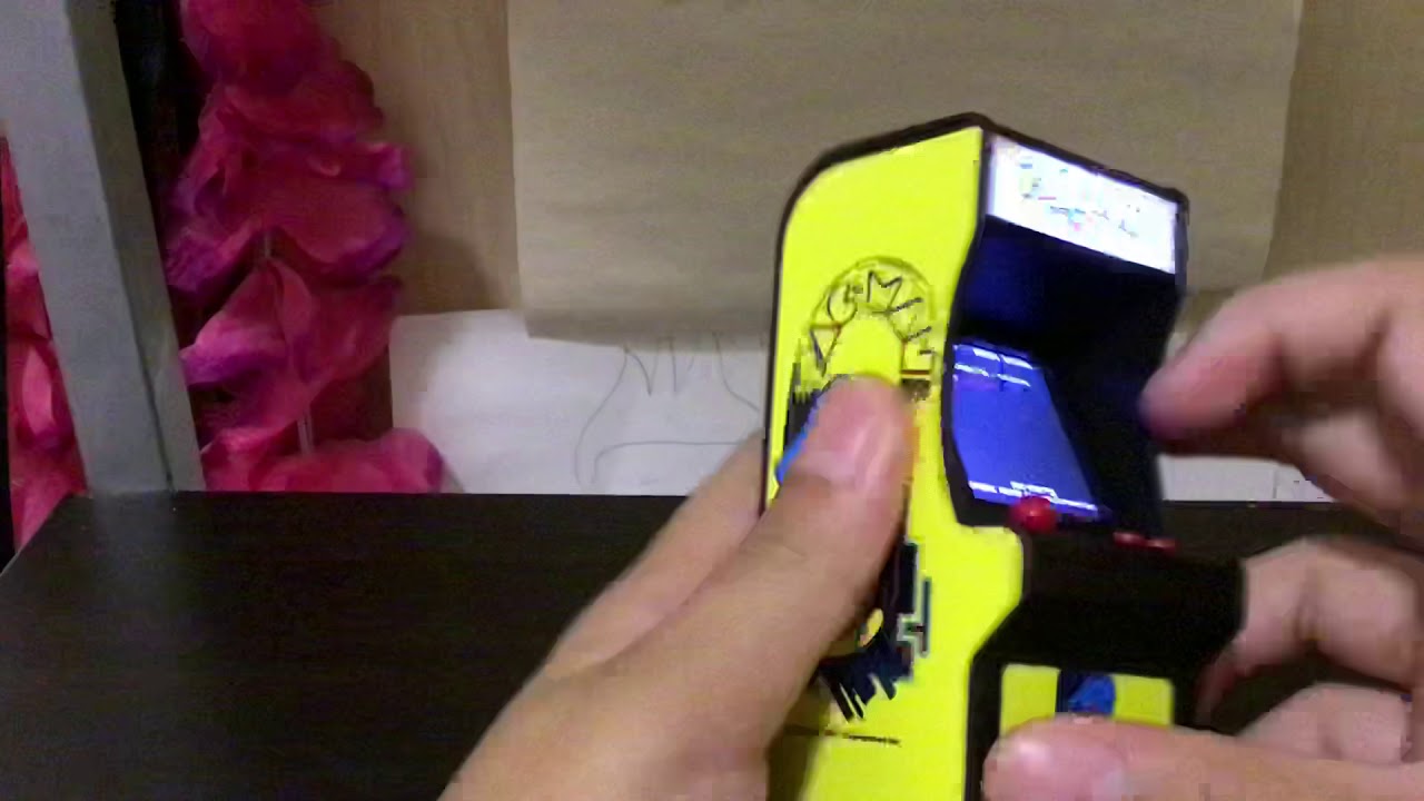 PAC MAN Small Arcade (irl game) - YouTube
