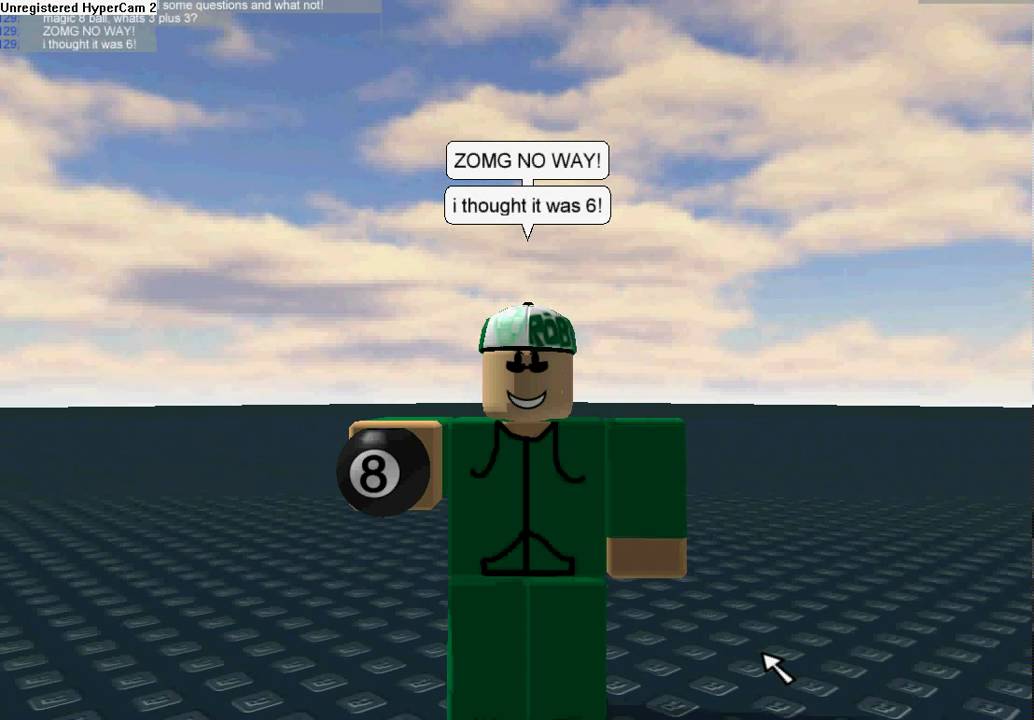 ROBLOX- magic 8 ball troubles - YouTube