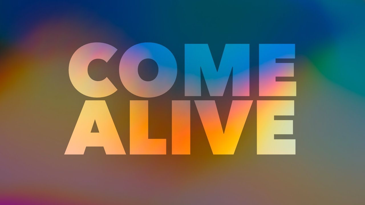 Come Alive - Sermon Bumper (2022) - YouTube