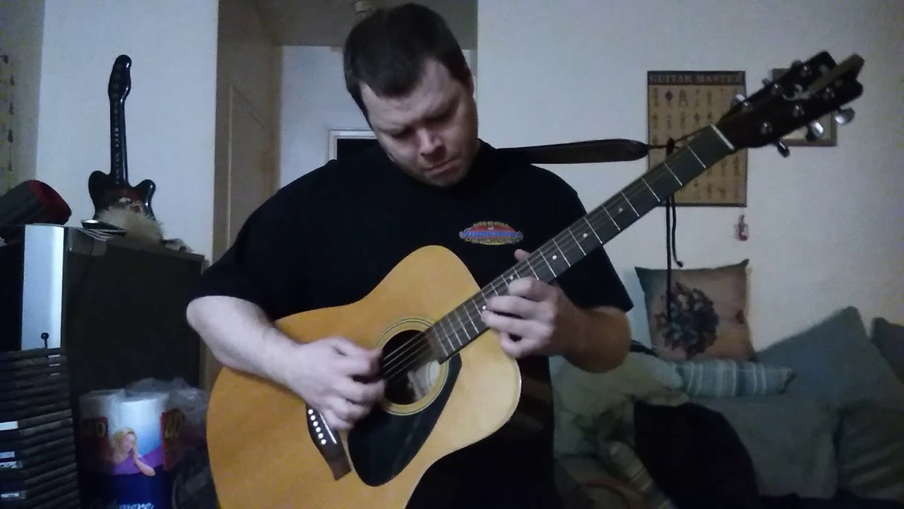 Hunter TV Theme song - Acoustic guitar cover - YouTube