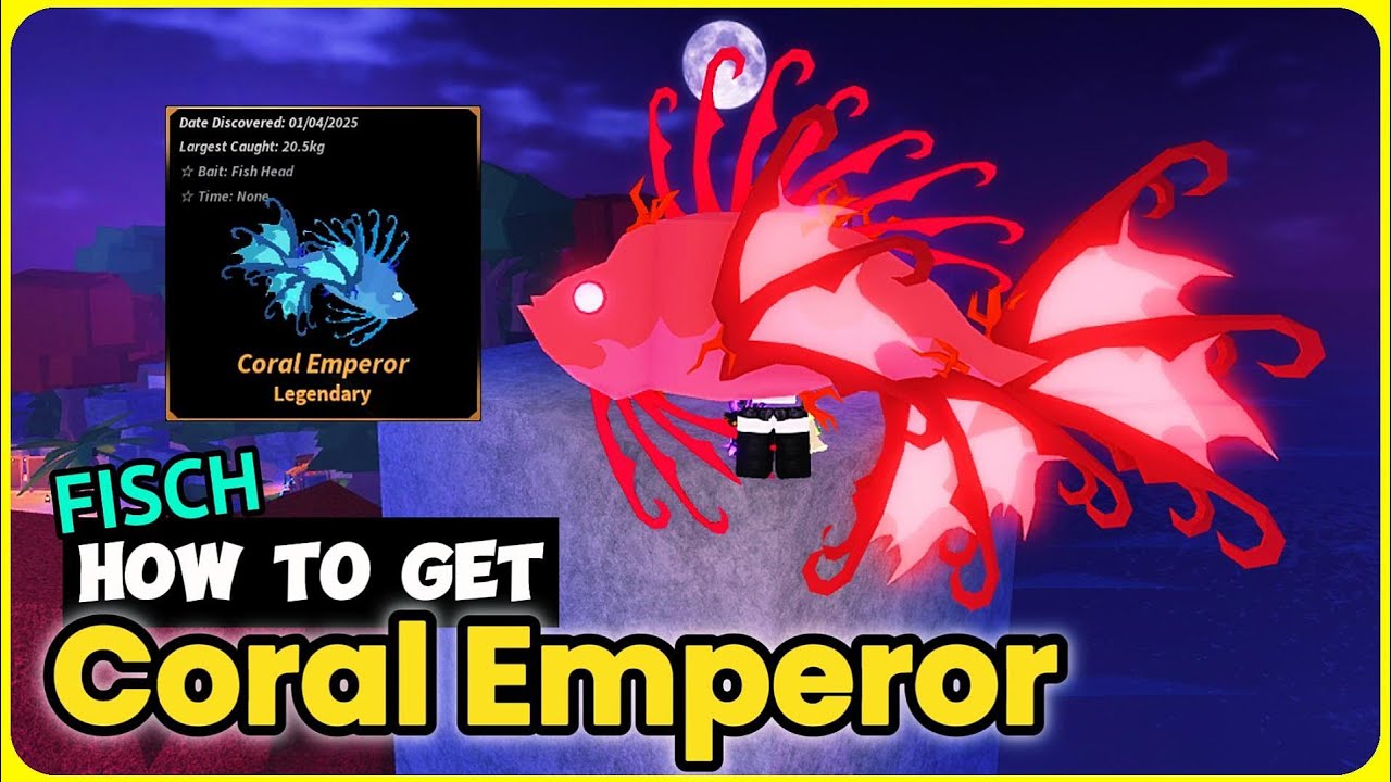 How To Catch the Coral Emperor in Fisch | Easy Guide - YouTube