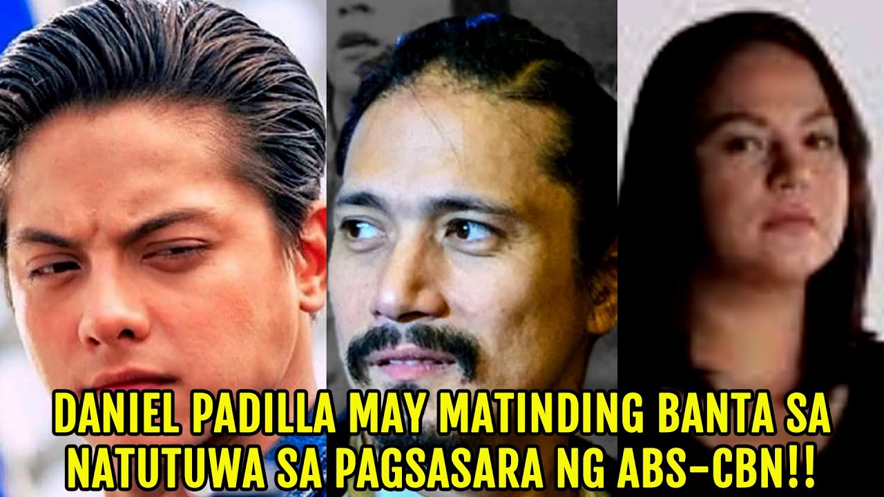 OMG! Daniel Padilla REVEALED TRUE FEELINGS Against ABS-CBN mockers ...