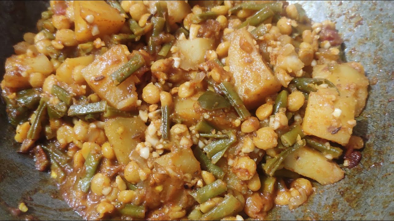 Cluster Beans(Gavar) Recipe - YouTube