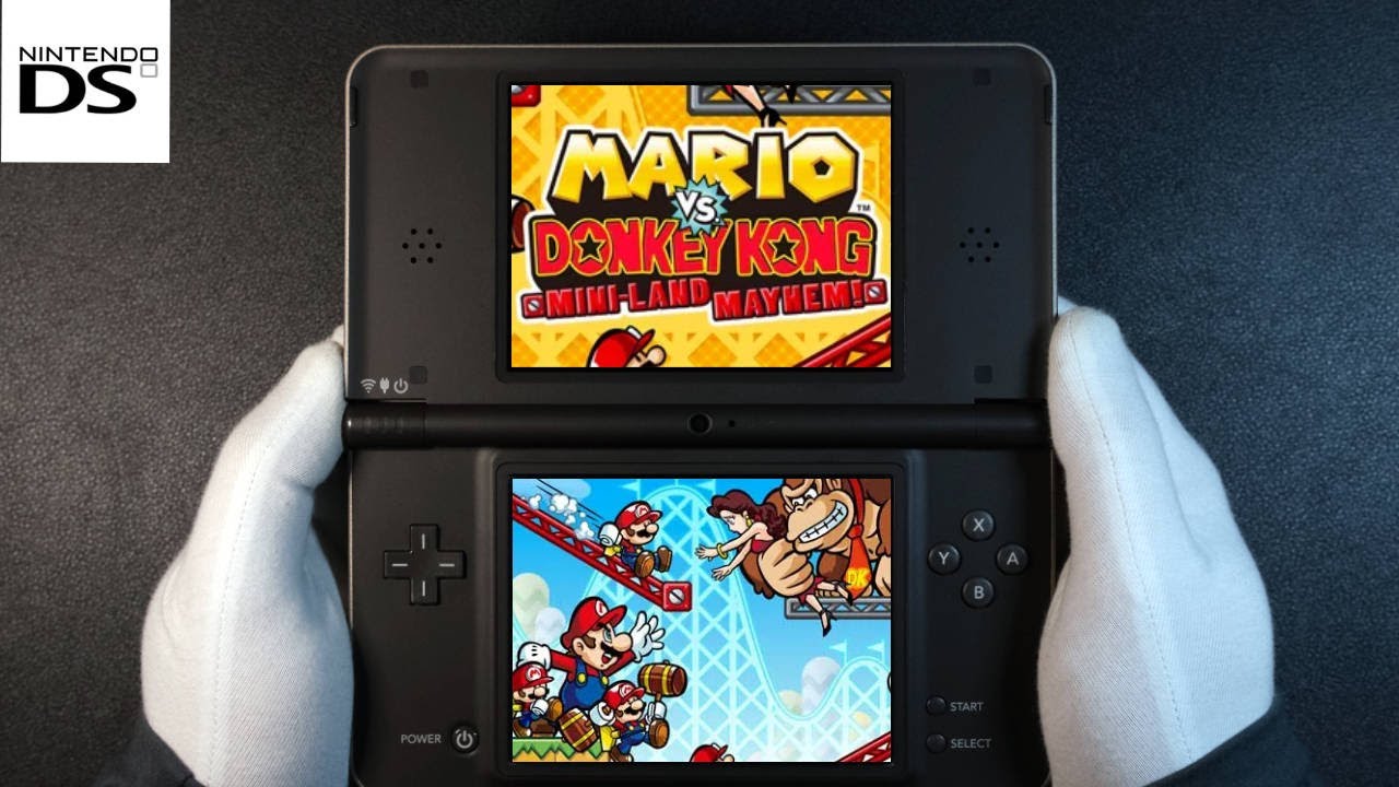 Mario vs. Donkey Kong: Mini-Land Mayhem! Nintendo DSi XL Handheld ...