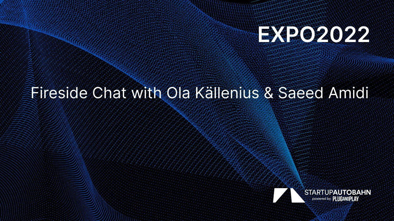 Fireside Chat with Ola Källenius and Saeed Amidi - YouTube