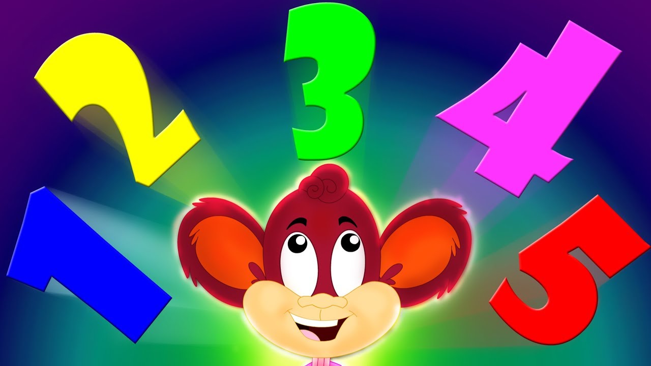 The Numbers Song For Children | Nursery Rhymes For Kids & Babies By ...