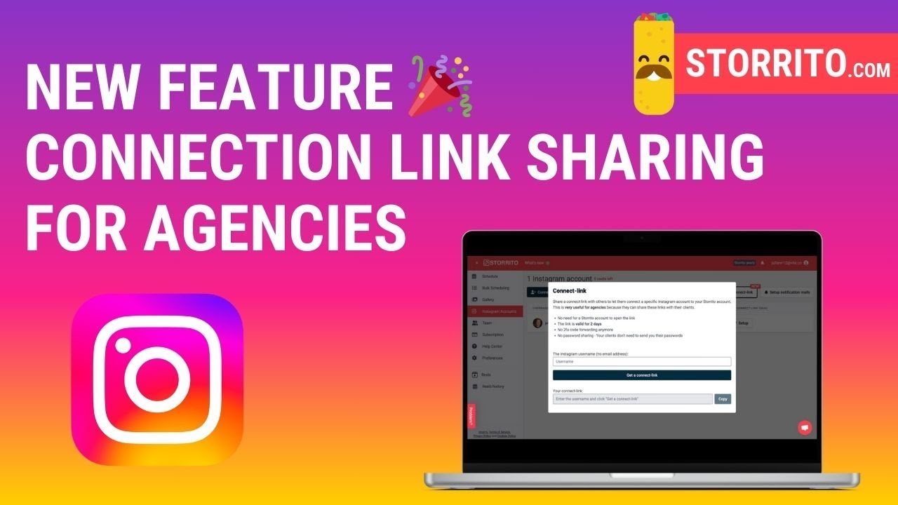 New Feature: Share a connection Link with your Clients - YouTube
