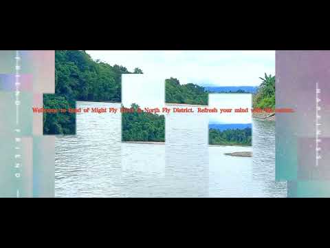 Wellcoming Nature of Mighty Head of Fly River in North Fly District, Western Province