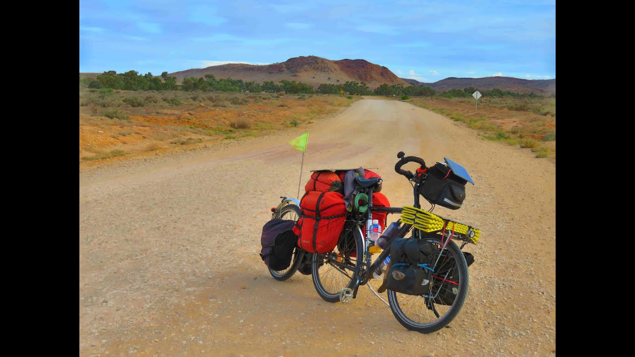 Bicycle Touring Outback NSW - YouTube