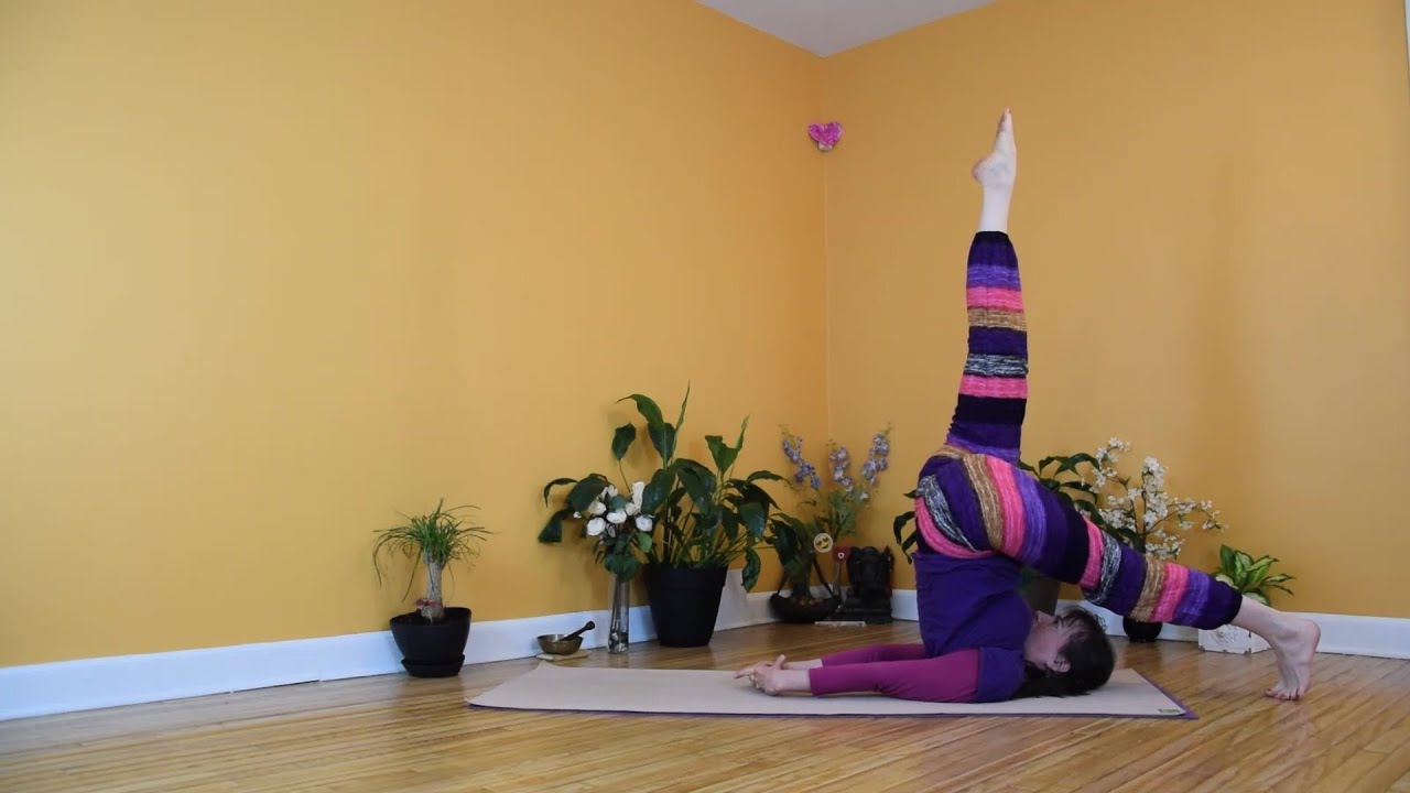TriYoga Headstand and Shoulderstand Flow - YouTube