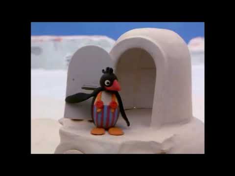 Clown pingu opening a door - YouTube