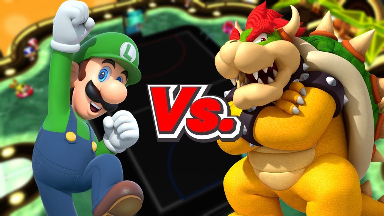 Mario Sports Mix - Team Luigi Vs. Team Bowser (Basketball) - YouTube