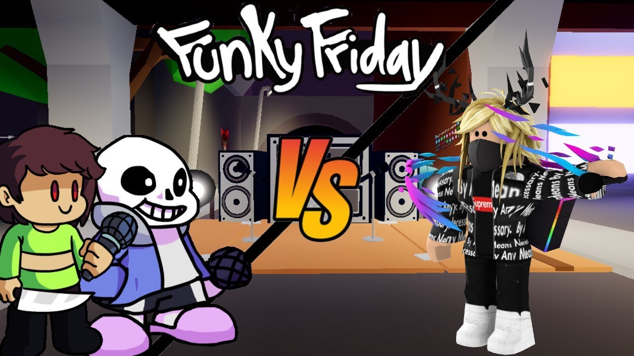 probando la nueva actualización de Funky Friday | mod de SANS | Nuevas ...