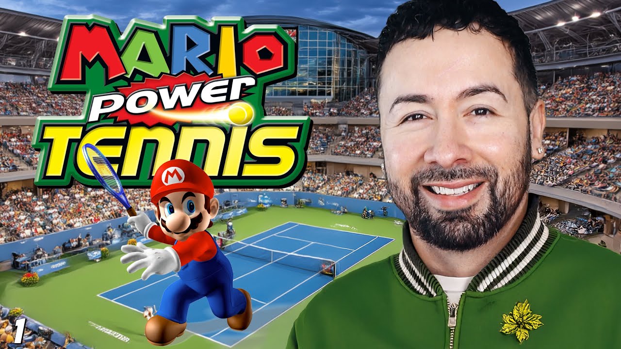 Mario's Match - Mario Power Tennis #1 | Luis Gusto Games - YouTube