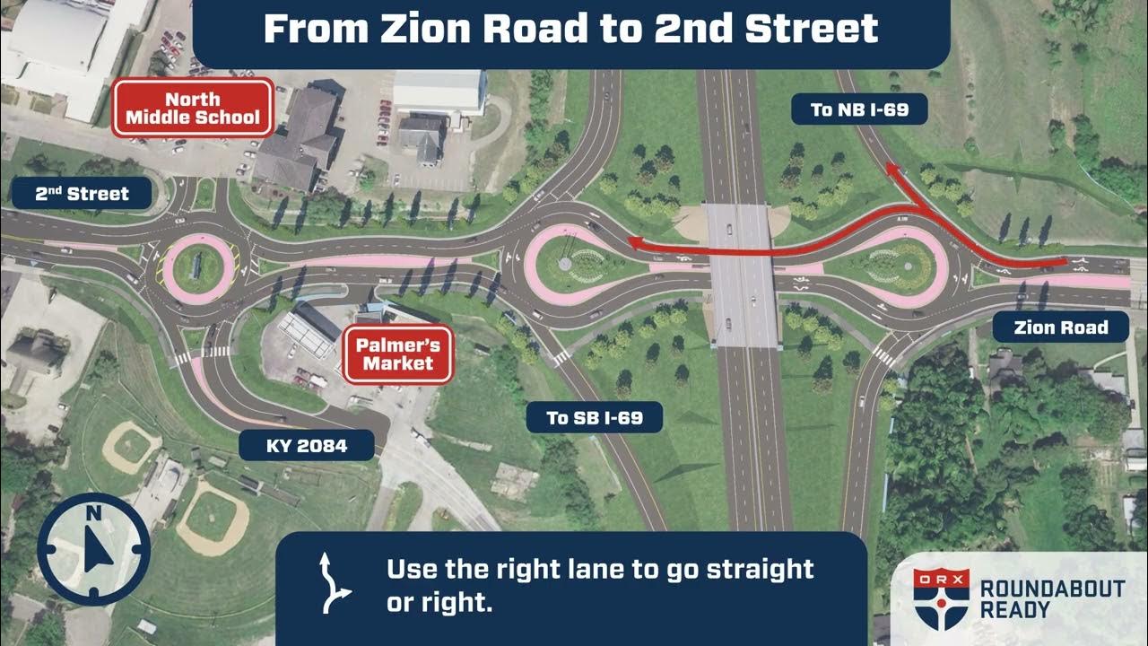 Two Lane Roundabouts: What to Know - YouTube