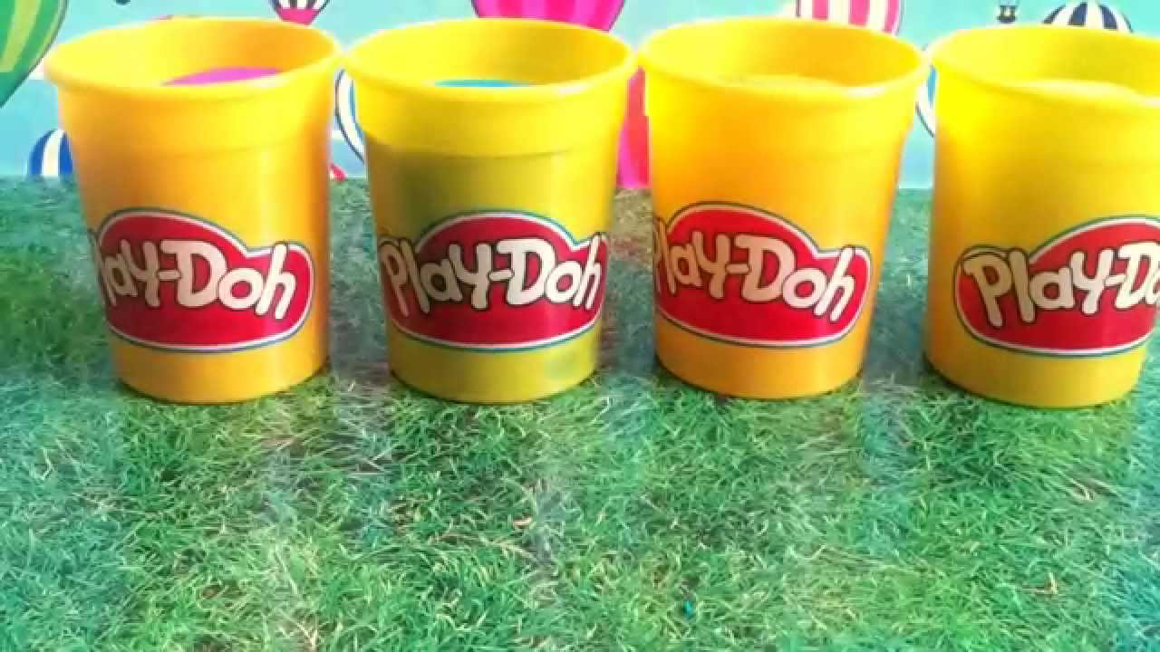 Play doh unboxing Home disney pixar surprise eggs kinder - YouTube