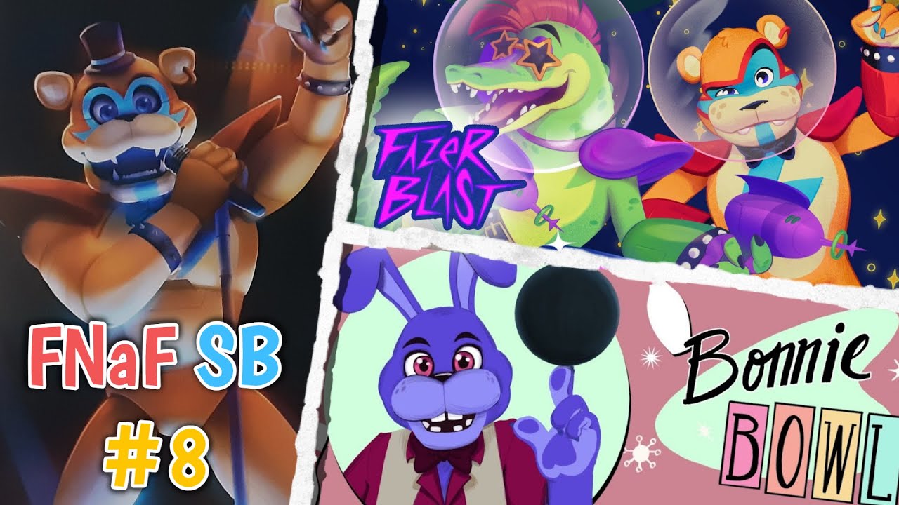 ¡vamos Al Fazer Blast Y Al Bonnie Bowl Five Nights At Freddys