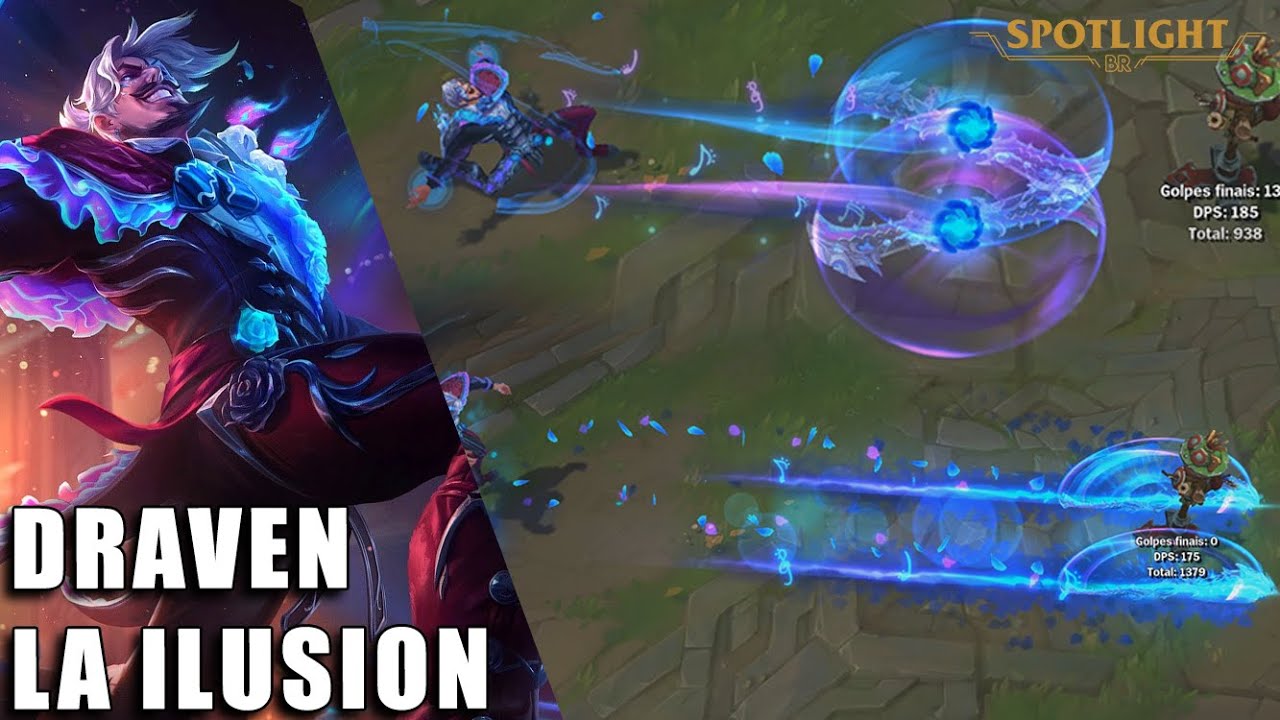 La Ilusion Draven - Skin Spotlight PREVIA - YouTube