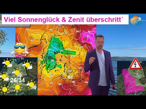 Sommer mit viel Sonne & Zenit überschritt´, bald geht´s zurück ...