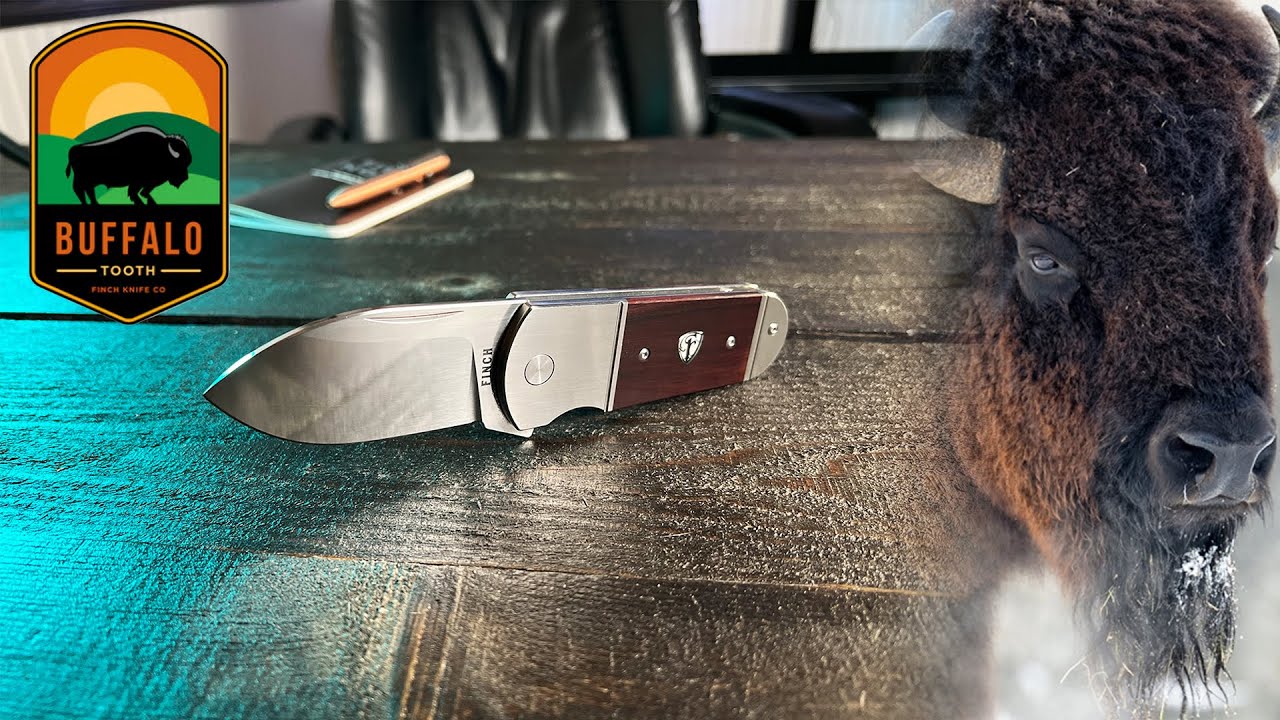Love it or hate it, this knife is awesome | Finch Buffalo Tooth Review ...