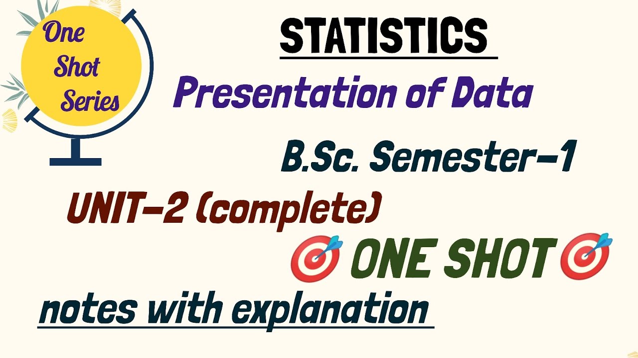 Unit-2 (complete) | B.Sc. Semester-1 |EXPLANATION | ONE SHOT ...