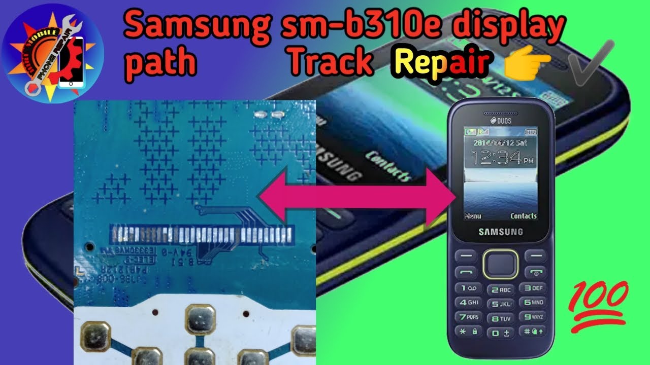 Samsung ( B310e) Display Path Track Solution {Sinhala Srilanka - YouTube