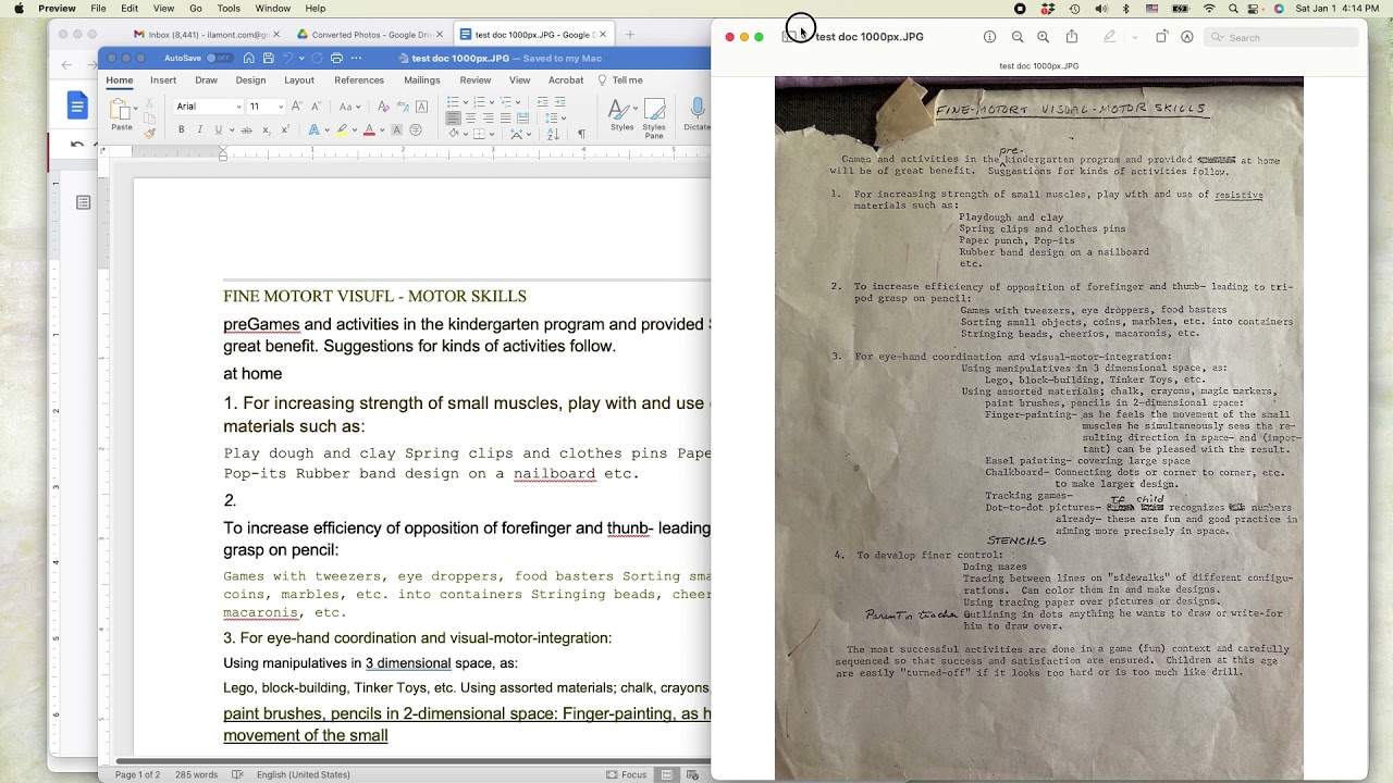 Genealogy Tip: Convert old typed documents to Microsoft Word (Office ...