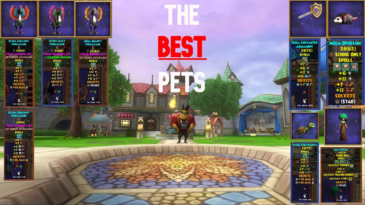 the BEST pets to SOLO QUEST in Wizard101 - YouTube