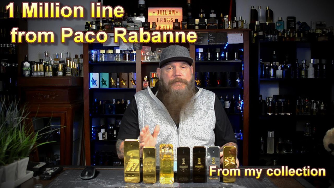 1 Million line from Paco Rabanne From my collection - YouTube