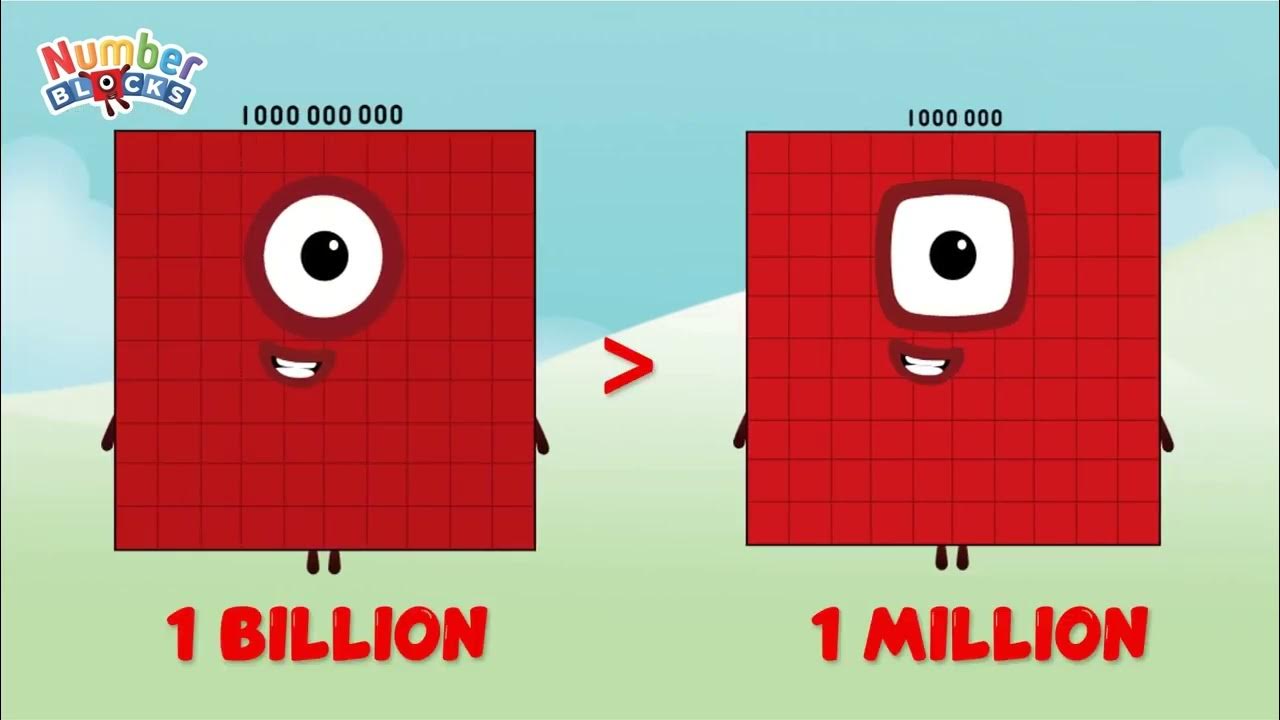 LEARN NUMBERBLOCKS COMPARISON OF NUMBERS | GREATER THAN | LESS THAN | EQUALS TO | @ColorArt_id ...