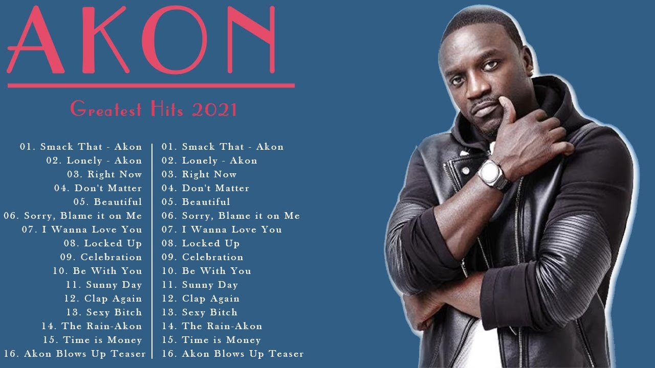 The Best Of Akon Songs New Album 2021 // Akon Greatest Hits Full ...