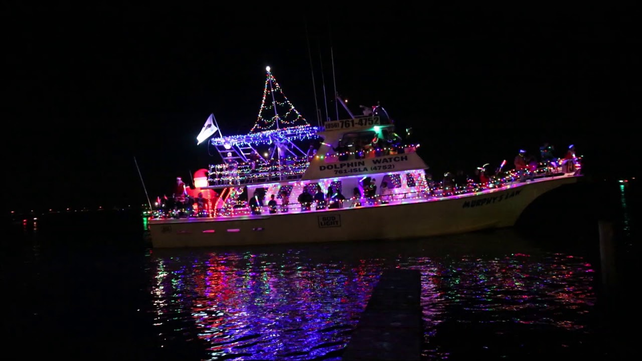 South Padre Island Texas Boat Parade 2019 - YouTube