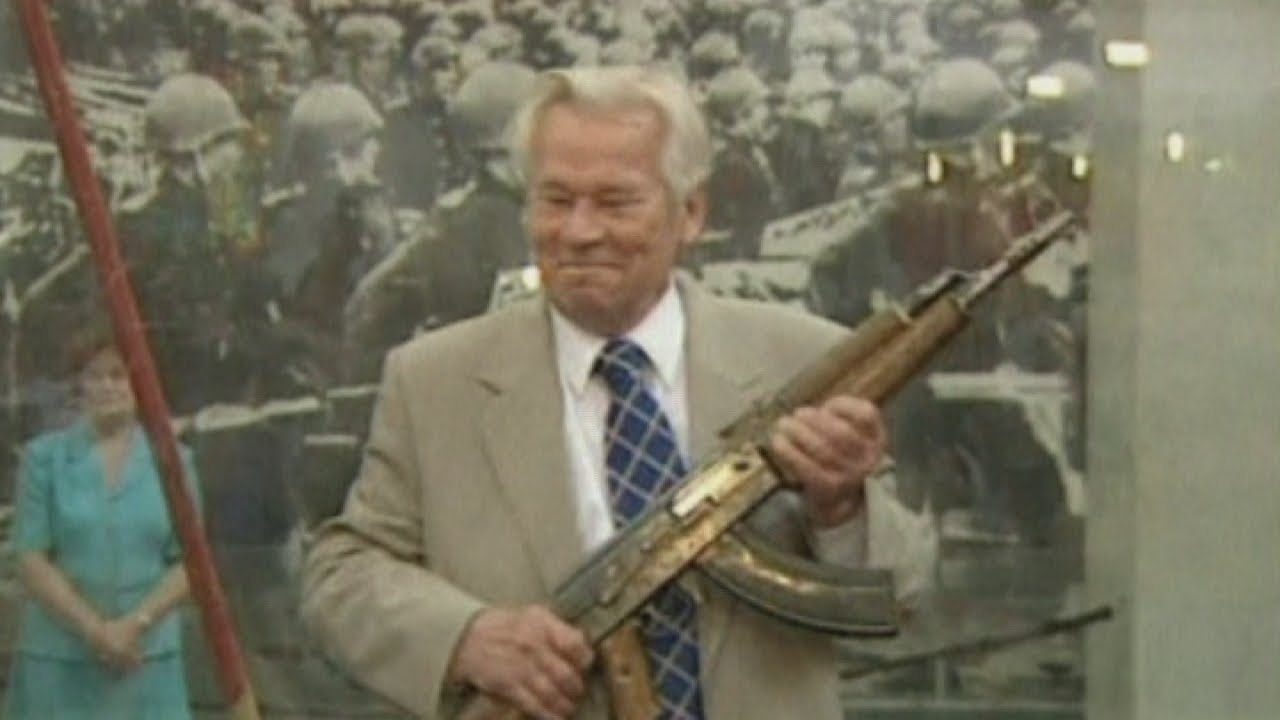 AK-47 creator Mikhail Kalashnikov dies at 94 - YouTube