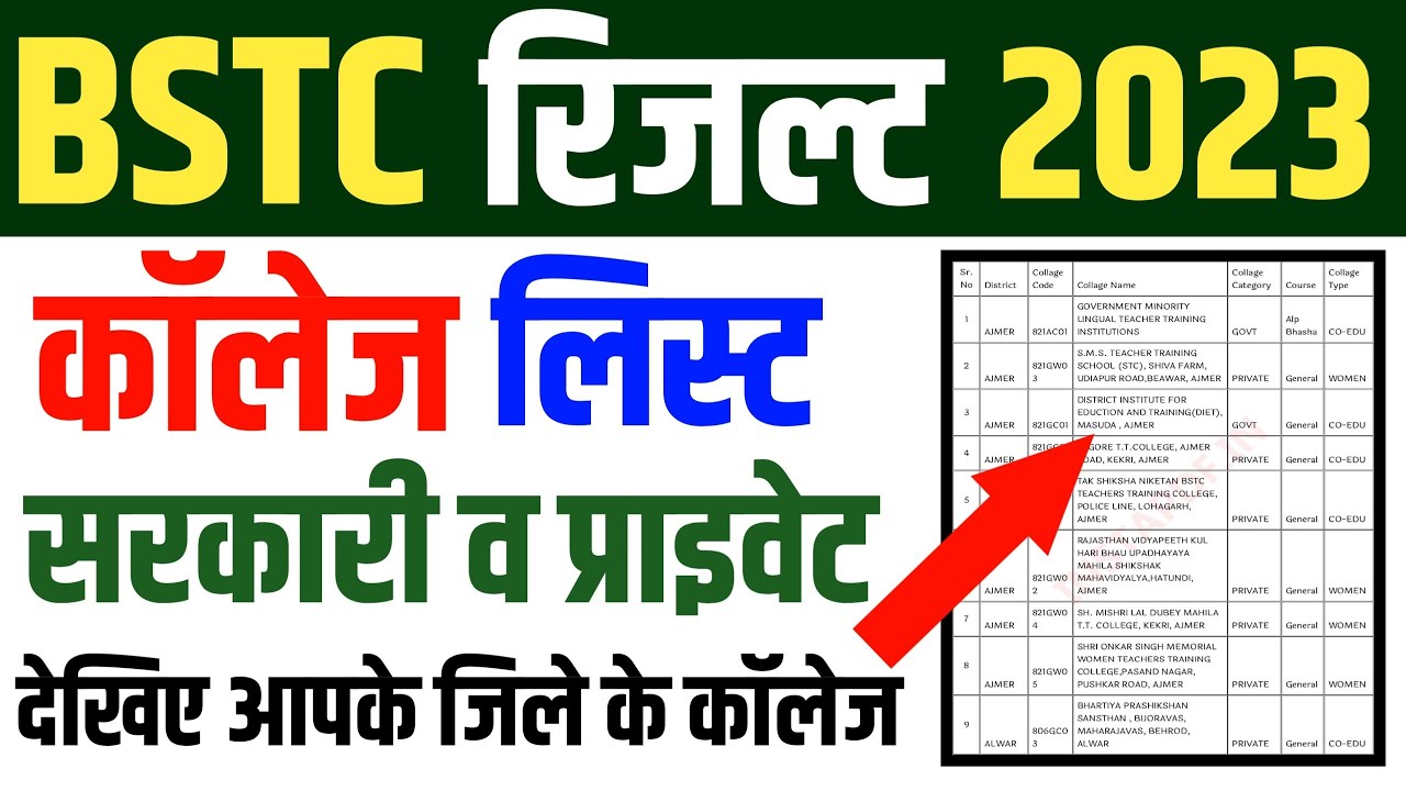 bstc result 2023 | bstc result date 2023 | bstc 2023 result kab jari ...