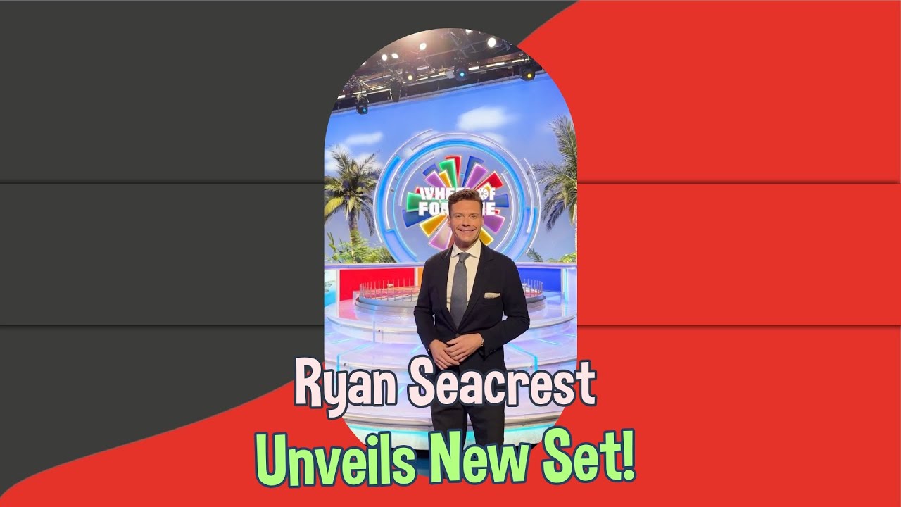 Ryan Seacrest Reveals Exciting New Wheel of Fortune Set Ahead of Season 42 Premiere! - YouTube