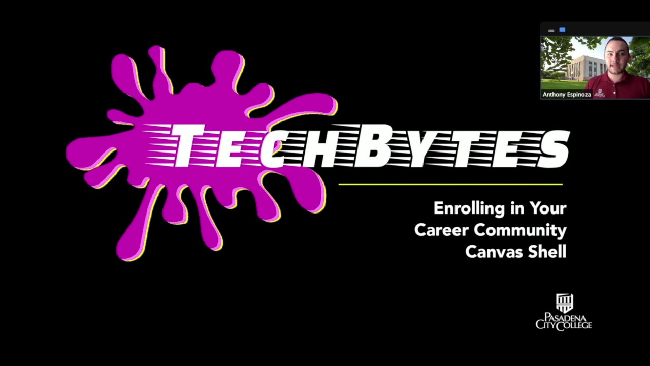 TechBytes - Enrolling in Your Career Community Canvas Shell - YouTube
