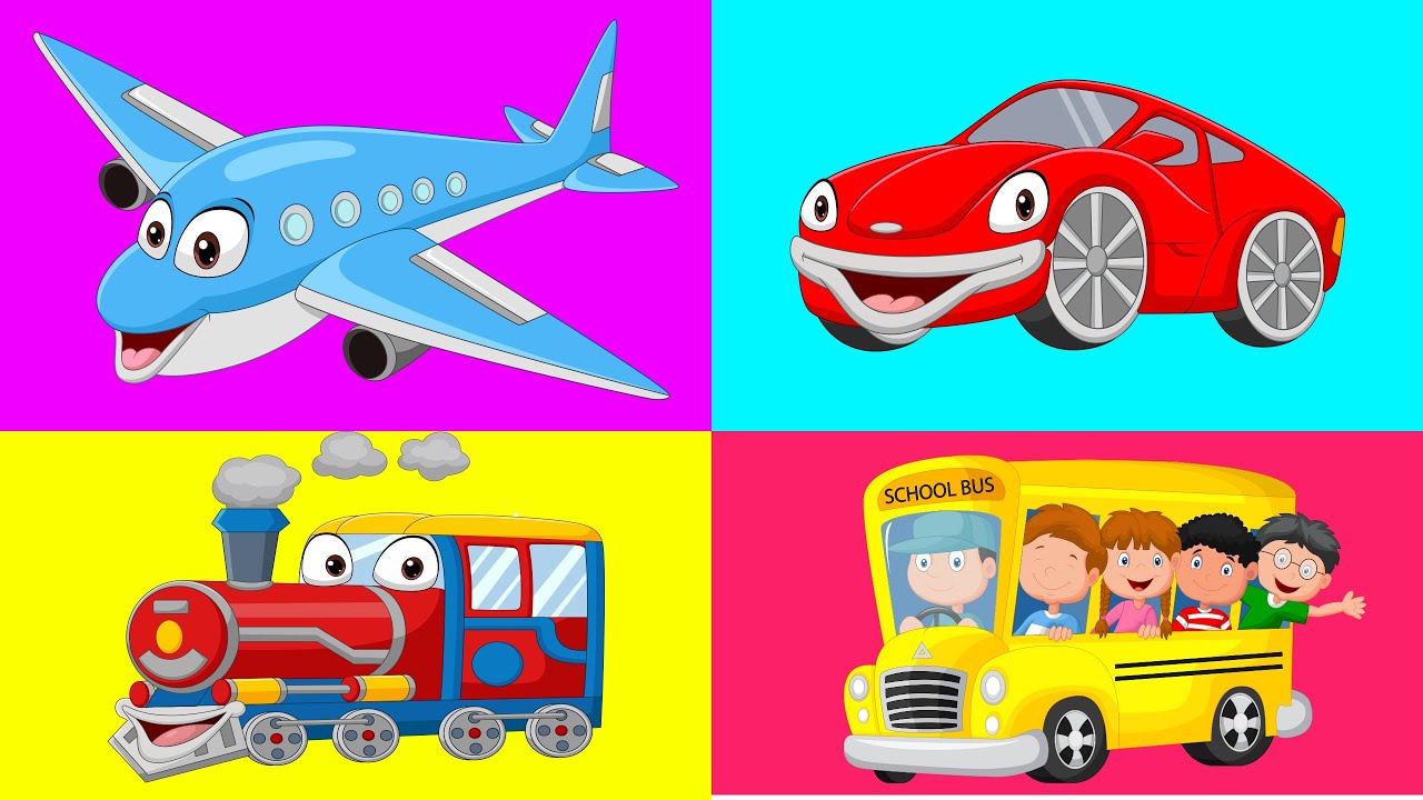 Transport for Children | Kids Learning | Vehicles for Transport ...