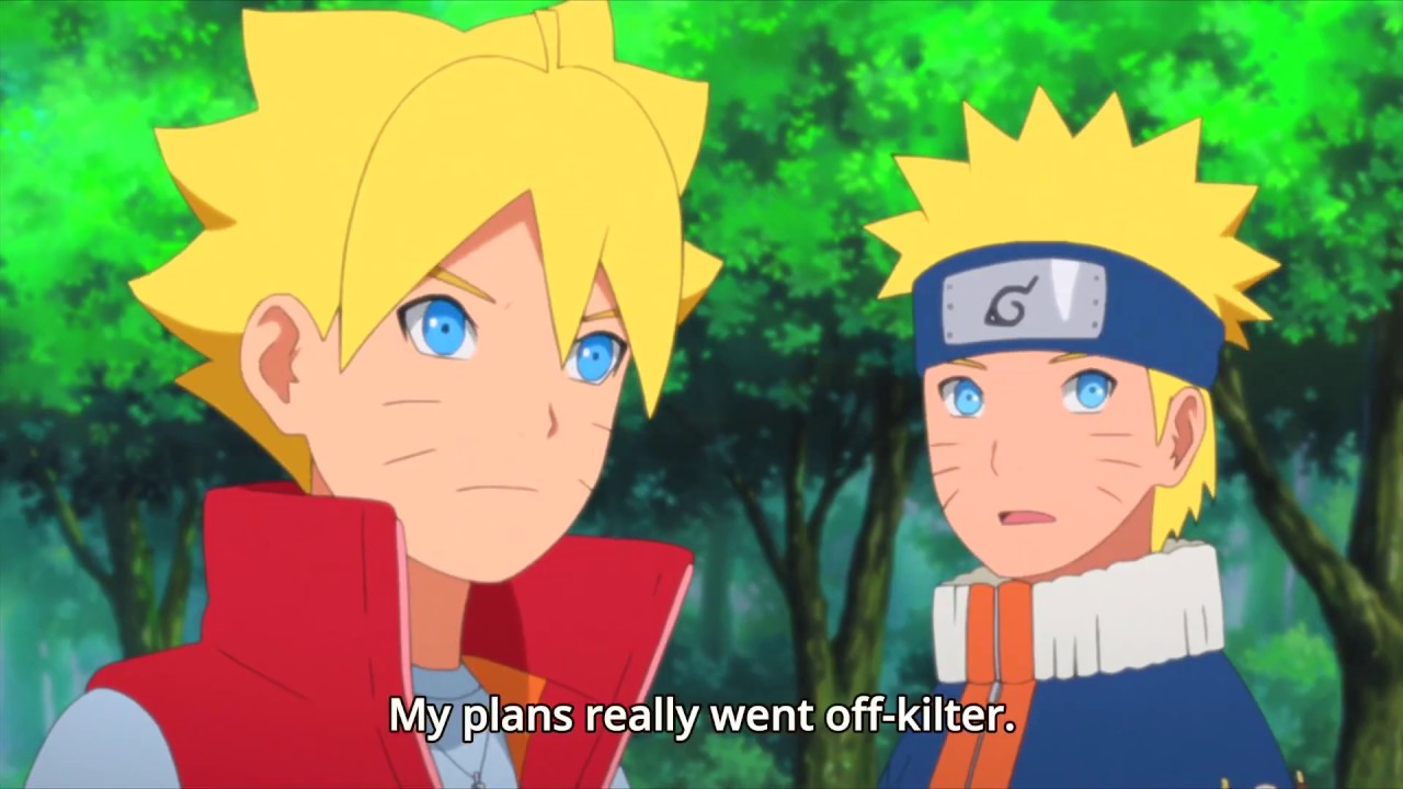 Hinata Saves Naruto From Sakura Boruto Meets Little Hinata Boruto Meets ...