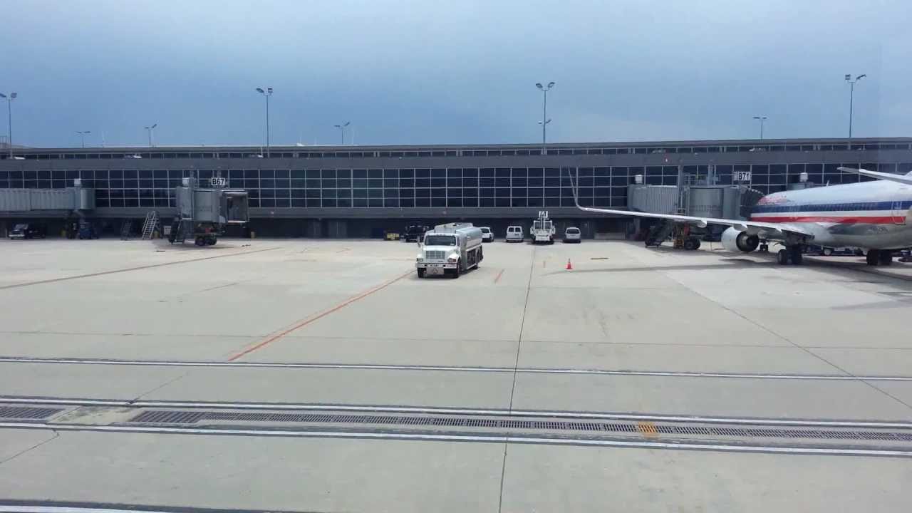 Riding the shuttle and admiring the airplanes at Dulles International ...
