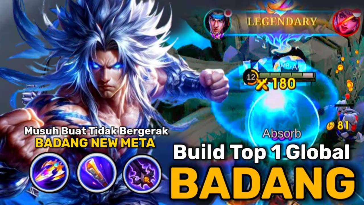 BADANG EXP VS ALICE ! BUILD BADANG TERSAKIT 2024 - BADANG GAMEPLAY MOBILE LEGENDS - YouTube