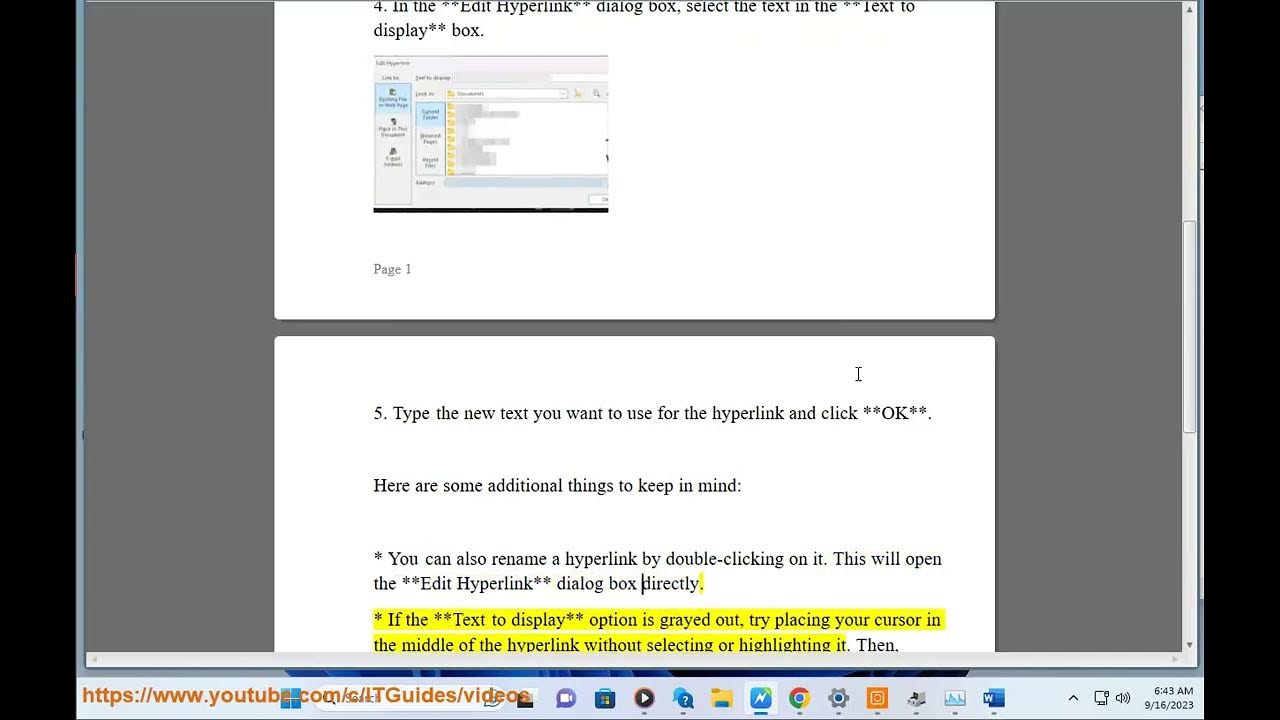 Rename A Hyperlink In Microsoft Word YouTube rename-a-hyperlink-in-microsoft-word-youtube